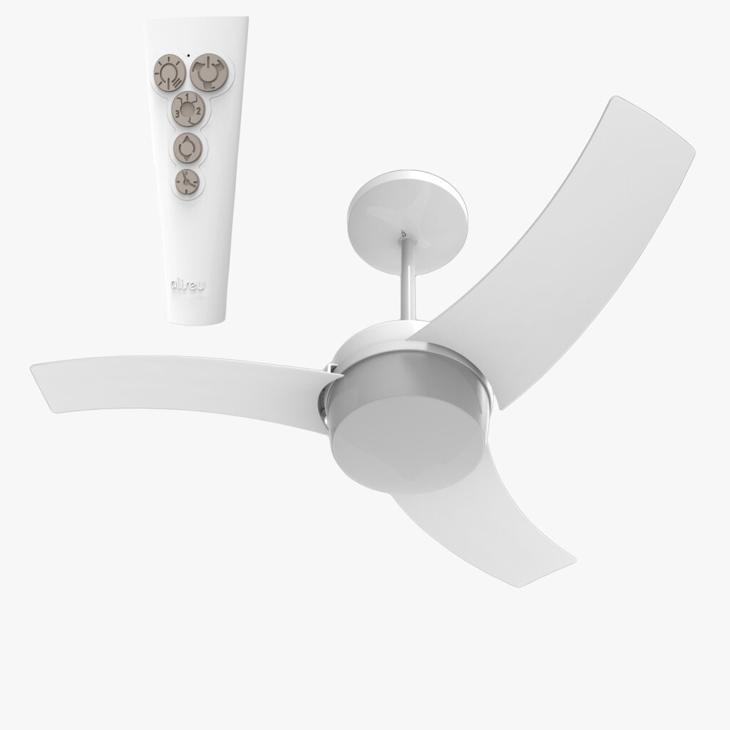 Ventilador De Teto Aliseu Wave Branco C/ Controle Remoto → Aliseu